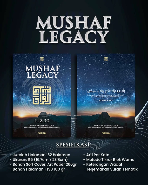 Mushaf Legacy – Akram Official